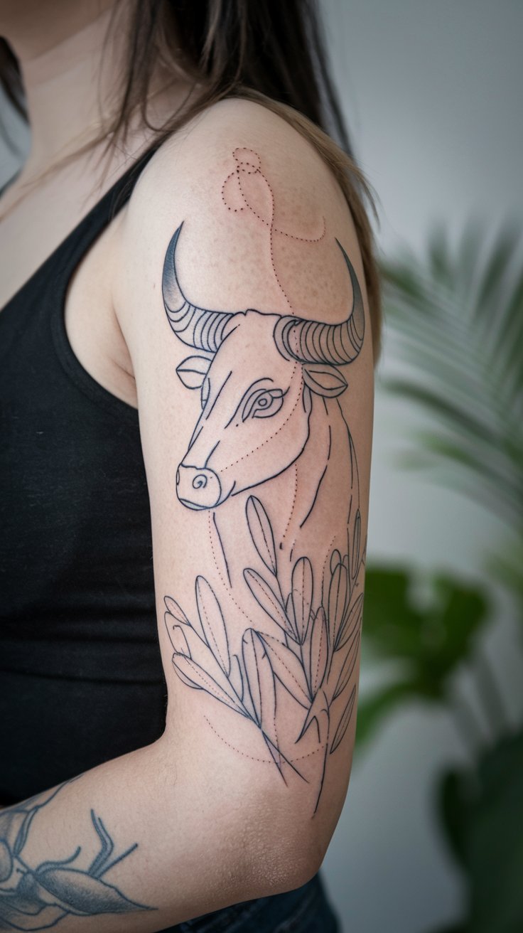 11 Strong Taurus Tattoo Ideas for Determination and Ambition ...